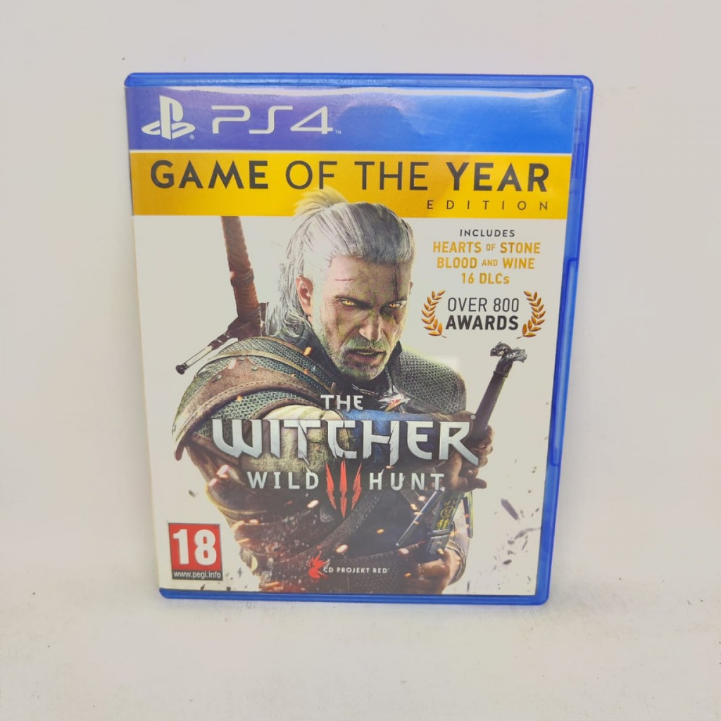 Jual BD PS4 The Witcher 3 Wild Hunt GOTY Game of the Year Edition ...