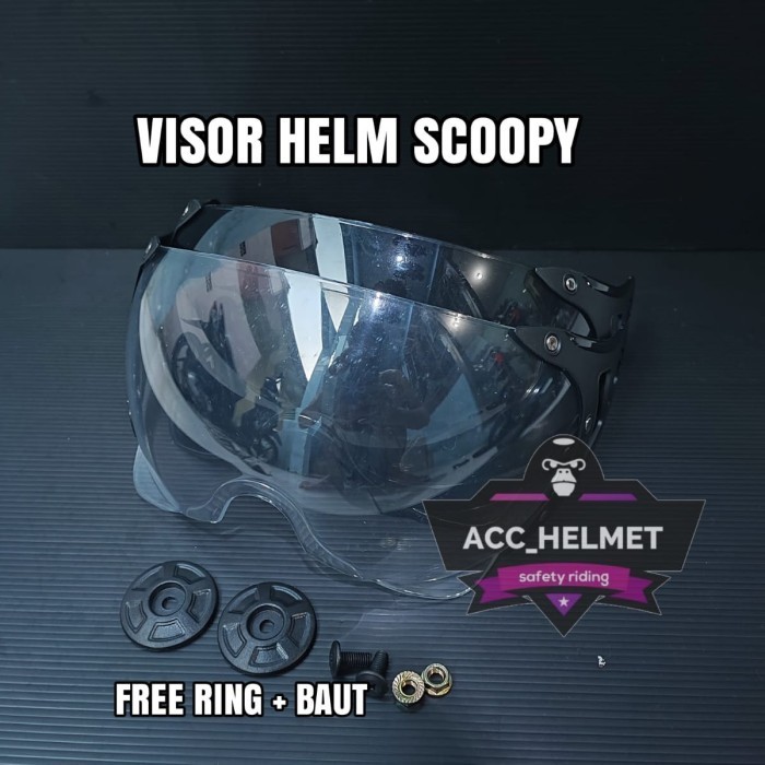 Jual KACA HELM SCOOPY / VISOR HELM SCOOPY MODEL PILOT / VISOR SCOPPY ...