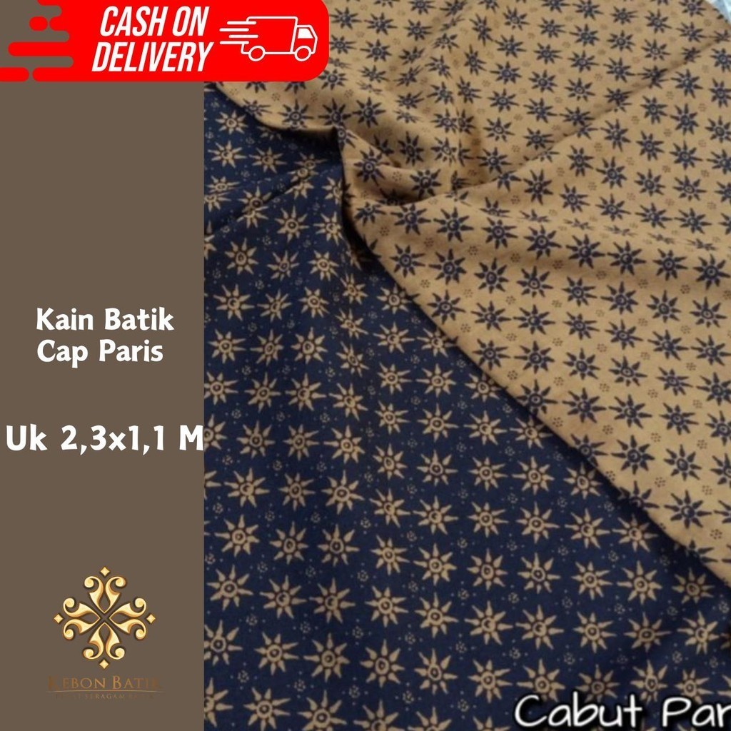 Jual Kain Batik Cap Bahan Paris untuk Bahan Rok lilit atau Baju Batik ...