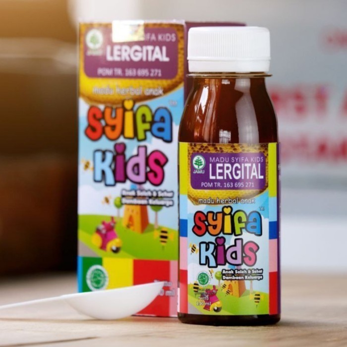 Jual l MADU SYIFA KIDS LERGITAL HIU Herbal Indo Utama - Obat Alergi ...