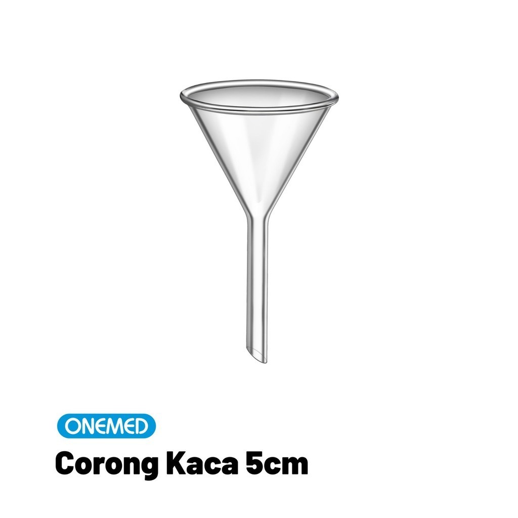 Jual ONEMED Corong Kaca Diameter 5 Cm - Funnel Glass SD | Shopee Indonesia
