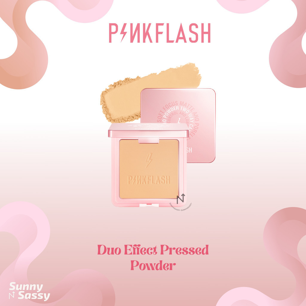 Jual Pinkflash Duo Effect Pressed Powder | Pinkflash Two Way Cake ...