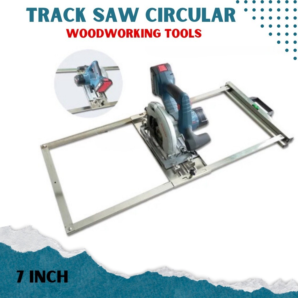 Jual Track Saw Circular Saw Guide 7 Inch Alat Dudukan Mesin Serkel ...