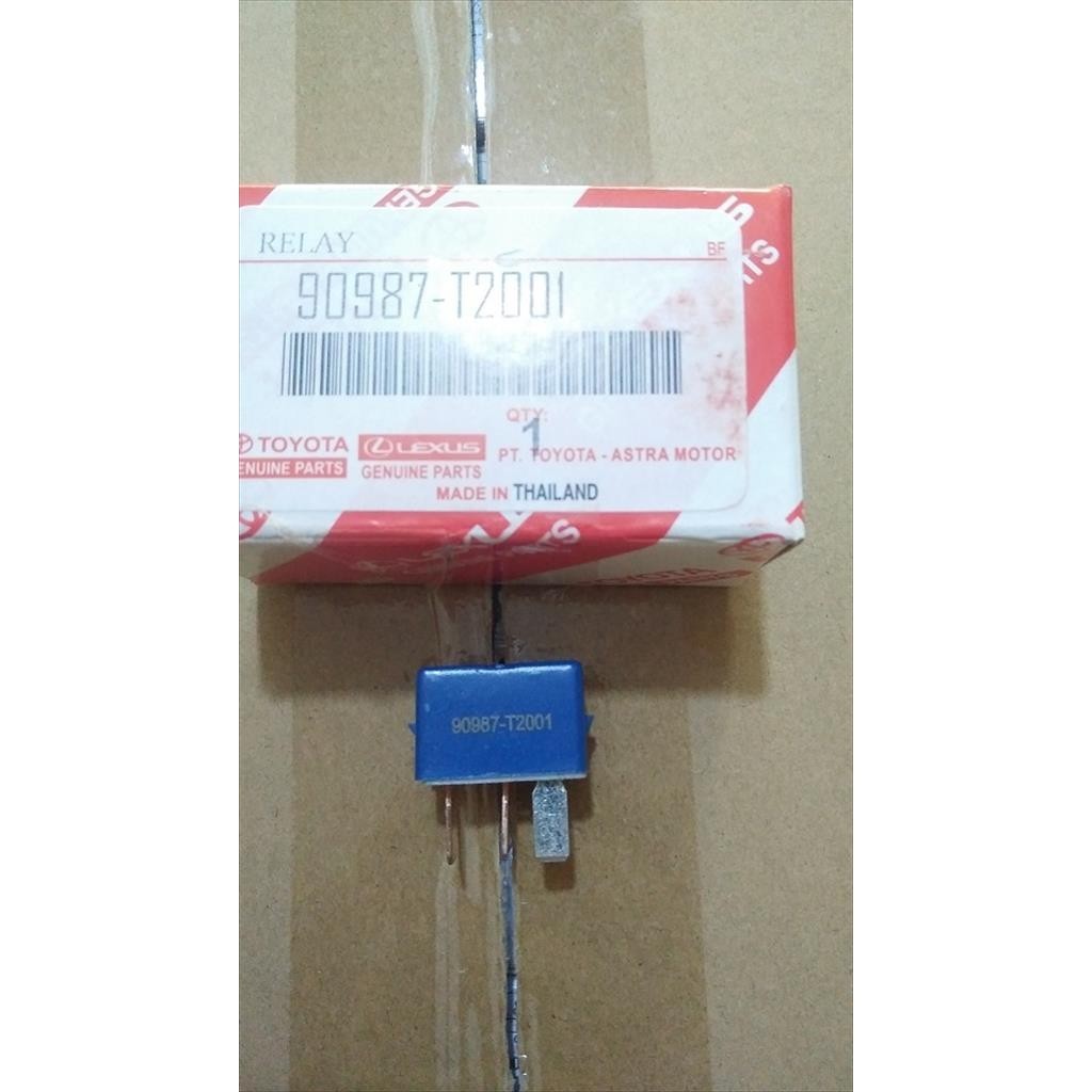 Jual Relay Lampu Head Lamp Toyota 12V Avanza Innova Kaki 4 90987-T2001 ...