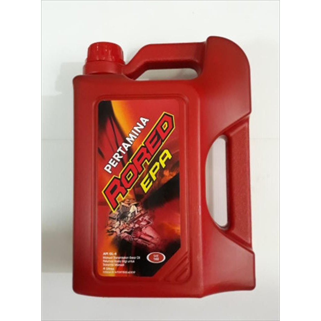 Jual Oli gardan Pertamina Rored EPA GL4 sae 140 4 liter galon | Shopee ...