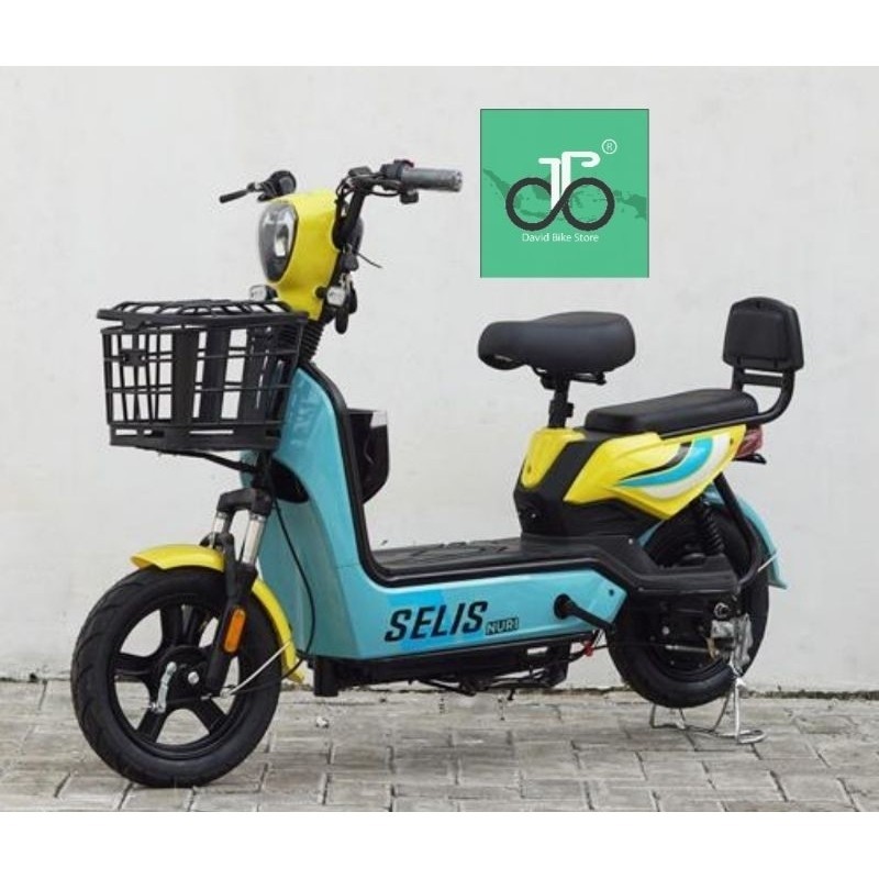 Jual Sepeda Listrik SELIS NURI / SELIS SATURN TERBARU | Shopee Indonesia