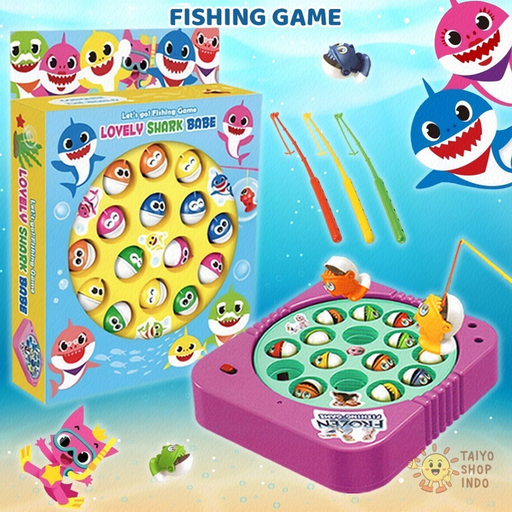 Jual TAIYO Mainan Anak Fishing Game Pancing Ikan Fish Pancingan ...
