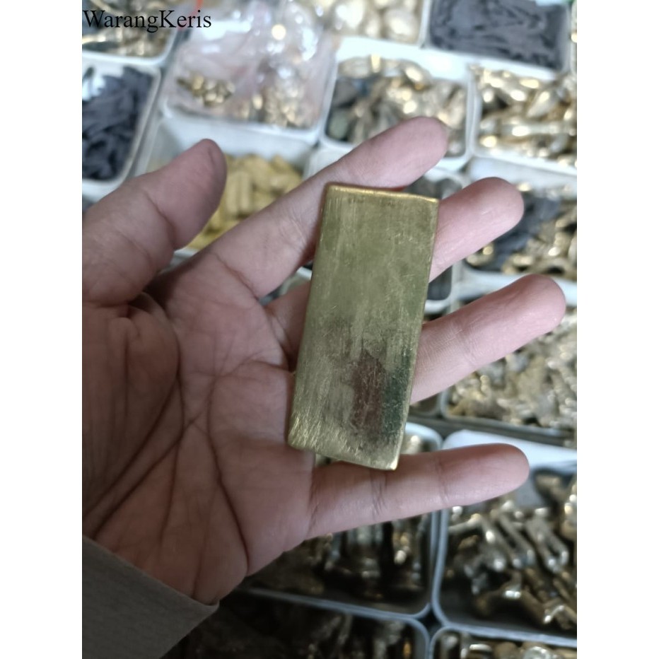 Jual emas batangan kuningan sari ori sepuh majapahit milik gajahmada bk ...
