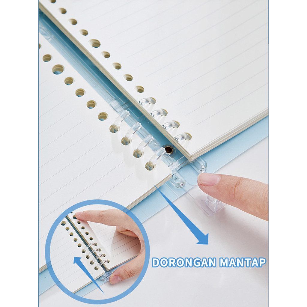 Jual Notebbok Buku Binder A5 B5 Buku Tulis Sekolah Buku Notebook ...