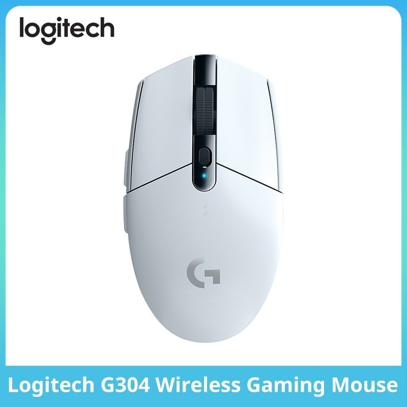 Jual Logitech G304 Lightspeed Wireless Gaming Mouse 6 Programmable ...
