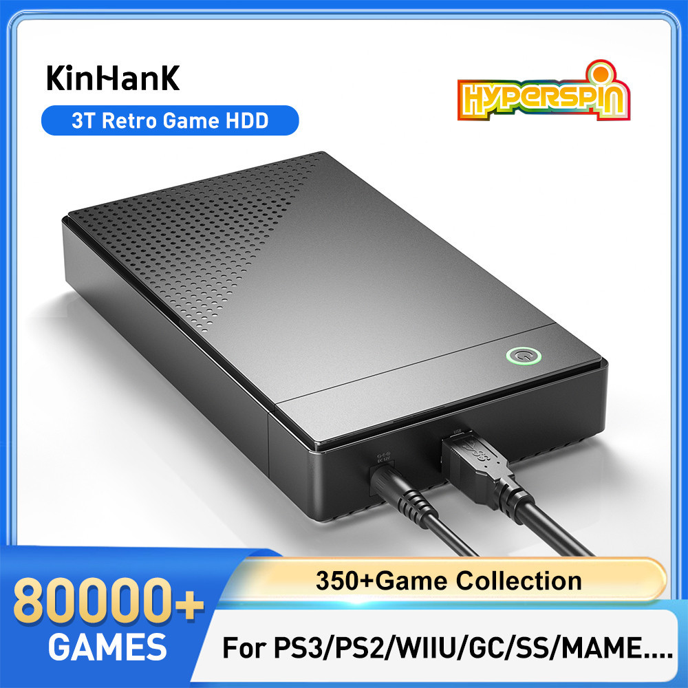 Jual KINHANK 3T objek wisata Hyperspin HDD game dengan 80000 game Retro ...