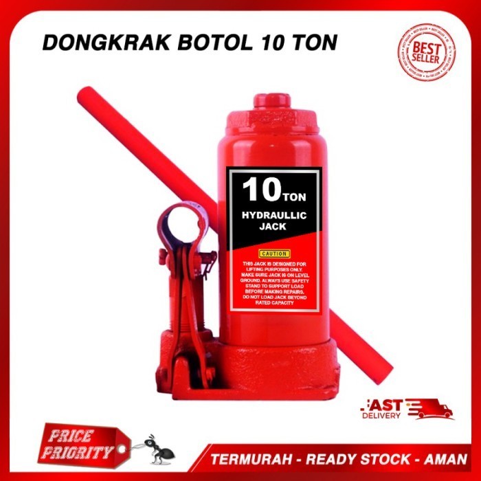 Jual Dongkrak Mobil 10 Ton Hidrolik Hydraulic Jack Truk, Mobil Model ...