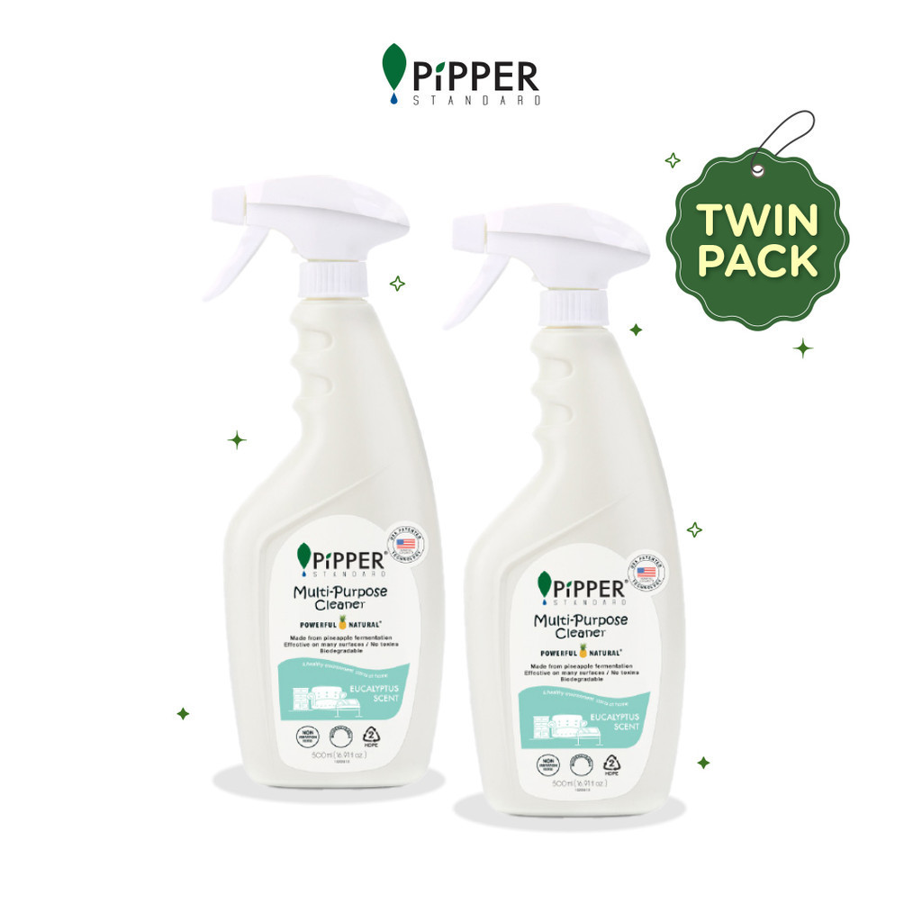 Jual PiPPER Multi-Purpose Cleaner Eucalyptus Scent Twin Pack 2x 500 ml ...