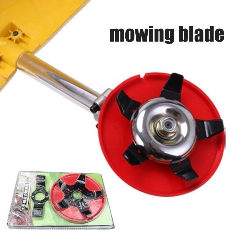 Jual Mata Pisau Matun Rumput Mesin Pemotong Rumput Tanah Rumput 6 Blade ...