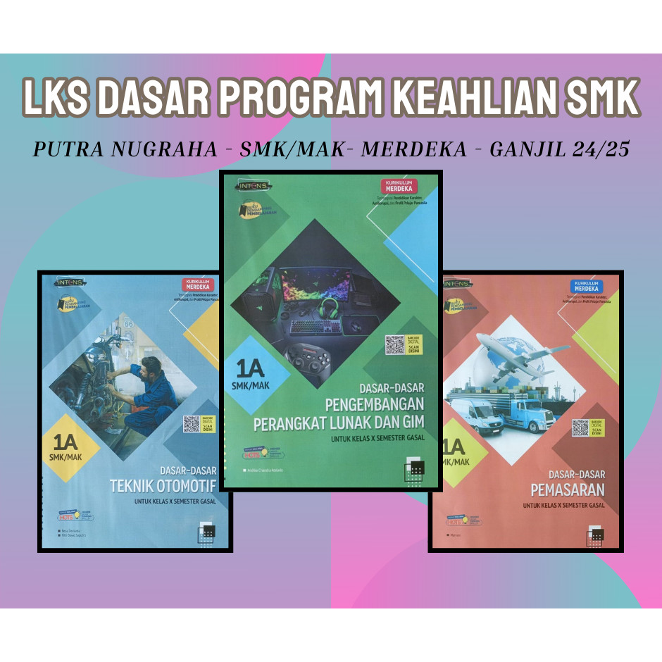 Jual Buku LKS Produktif Dasar Dasar Progli SMK/MAK Intens Putra Nugraha ...