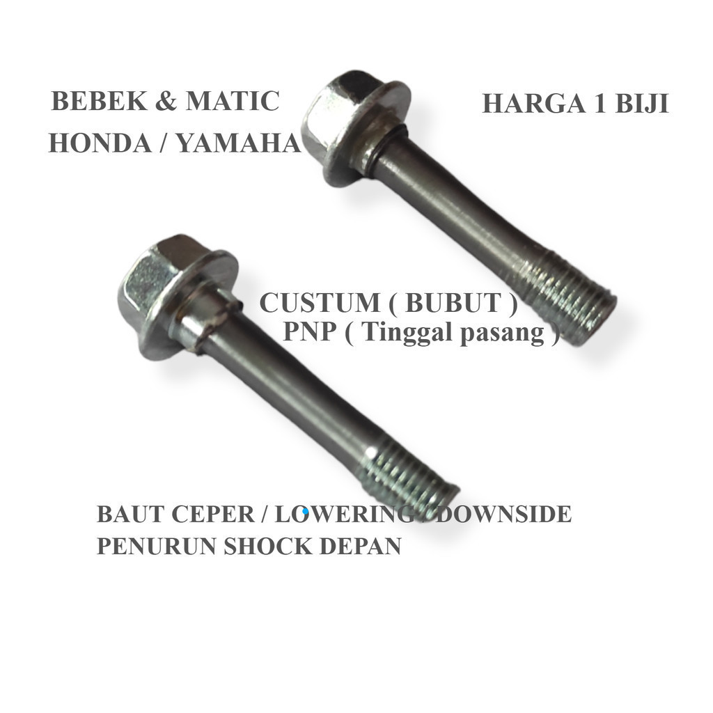 Jual Baut Lowering Baut Downside Shock baut stang segitiga untuk ceper ...