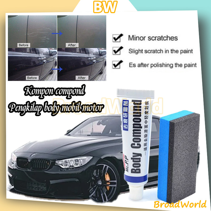 Jual Mobil Polish Wax/Mobil Motor Body Compound Instant Sparkling Wax ...