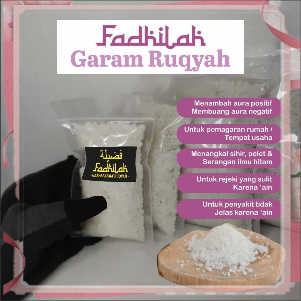 Jual Garam Ruqyah Fadhilah Asma Original rukiyah Mini 100 gr ISKSTORE ...