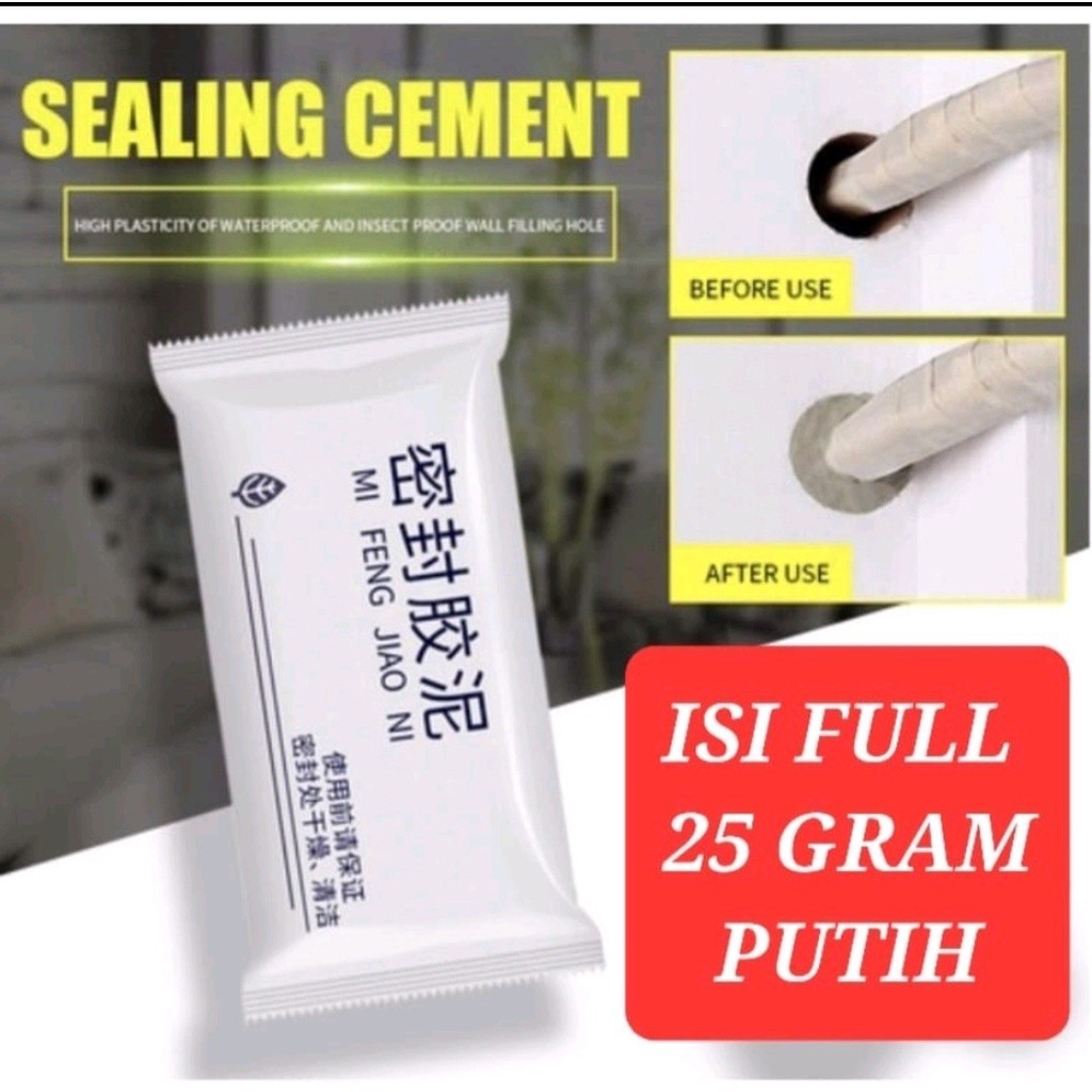 Jual Dempul lubang dempul tembok bahan penutup lubang saluran air 30G ...