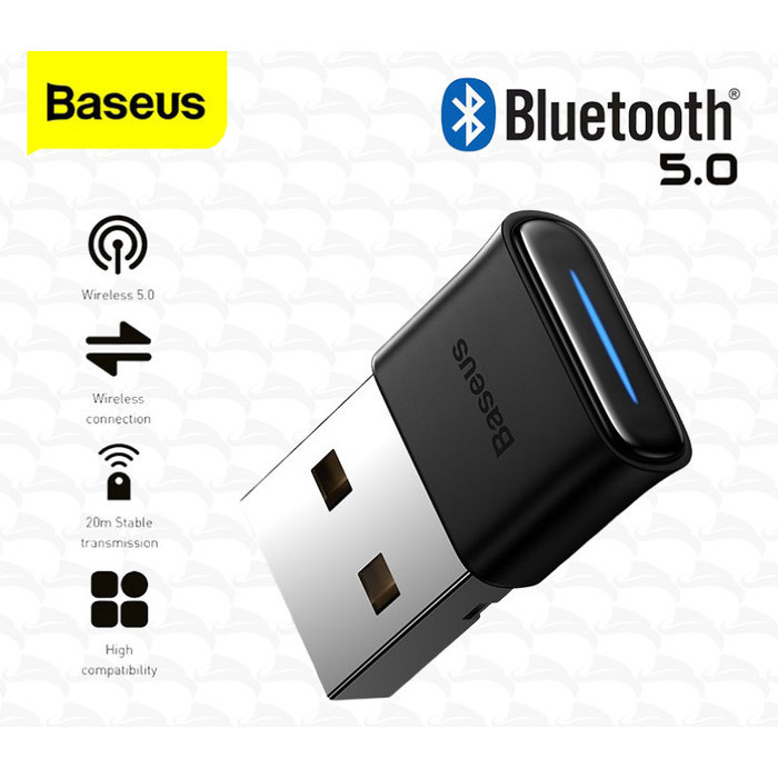 Jual BASEUS USB Dongle Adapter Bluetooth V4.0 Adaptor - V5.0 BA04 ...