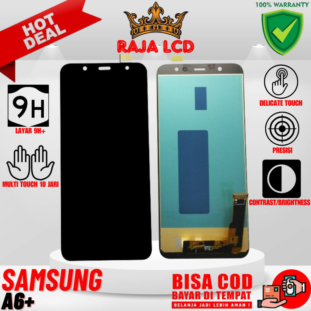 Jual LIVE [ORIGINAL] LCD SAMSUNG A6+ FULLSET TOUCHSCREEN GARANSI RESMI | Shopee Indonesia