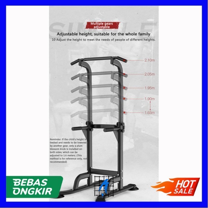 Pull Ups SPOTRAVEL Wall-Mounted Pull Up Bar With Power Ropes – No ...
