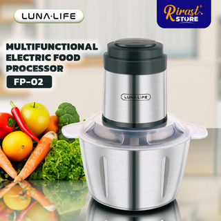 Jual RIRAST- LUNALIFE CHOPPER ELECTRIC FOOD PROCESSOR FP-02 2 LITER ...