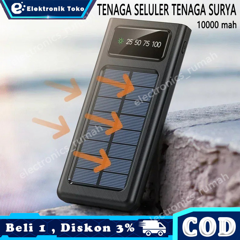 Jual 50000/100000 mah Powerbank Robot Power Bank Solar Cell Tenaga ...