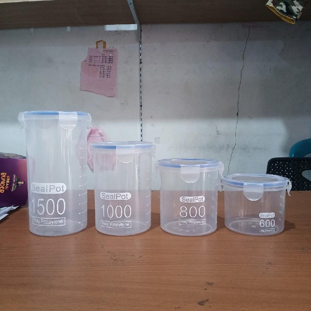 Jual toples tabung mini tutup kunci, toples susu, toples bulat tabung ...