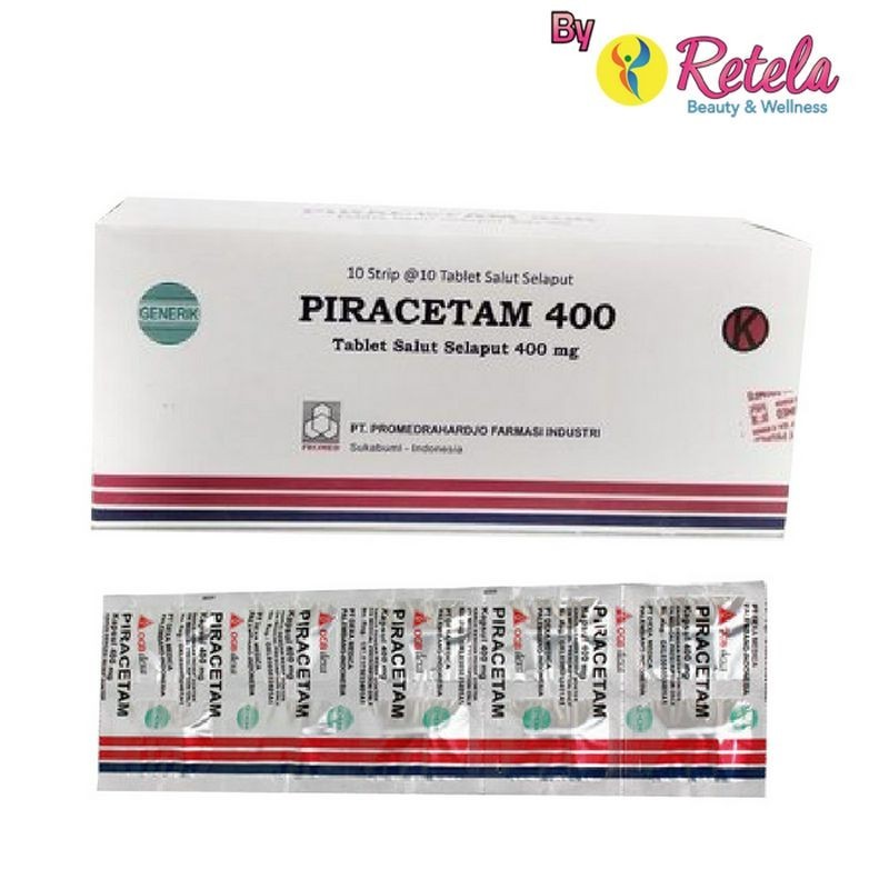 Jual PIRACETAM 400MG 1 STRIP 10 TABLET | Shopee Indonesia
