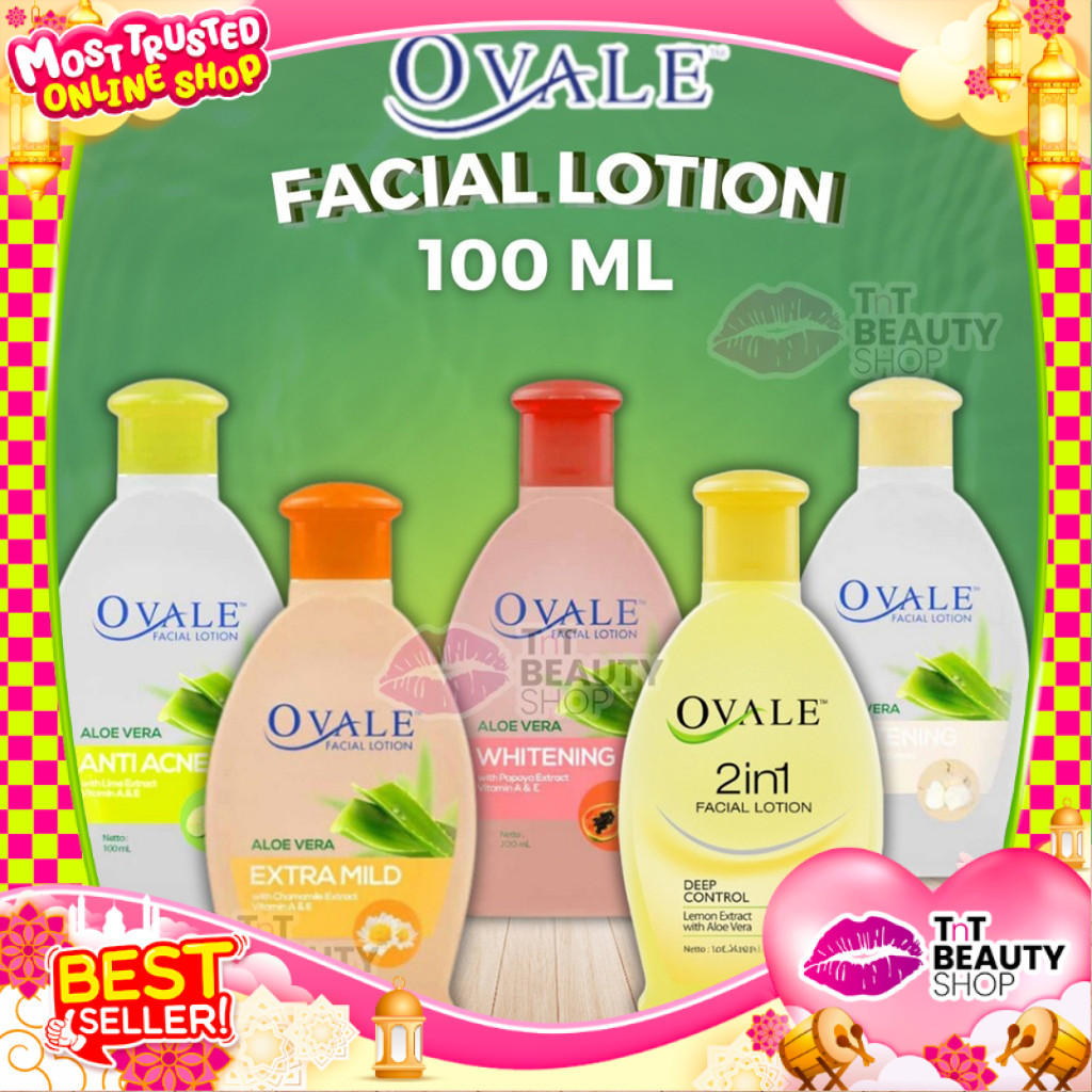Jual Ovale Facial Lotion 100ml | TnT Beauty Shop | Shopee Indonesia