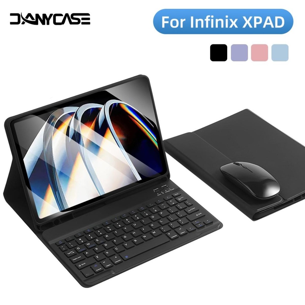 Jual Keyboard Case for Infinix XPAD 11inch 2024 Table Casing with ...