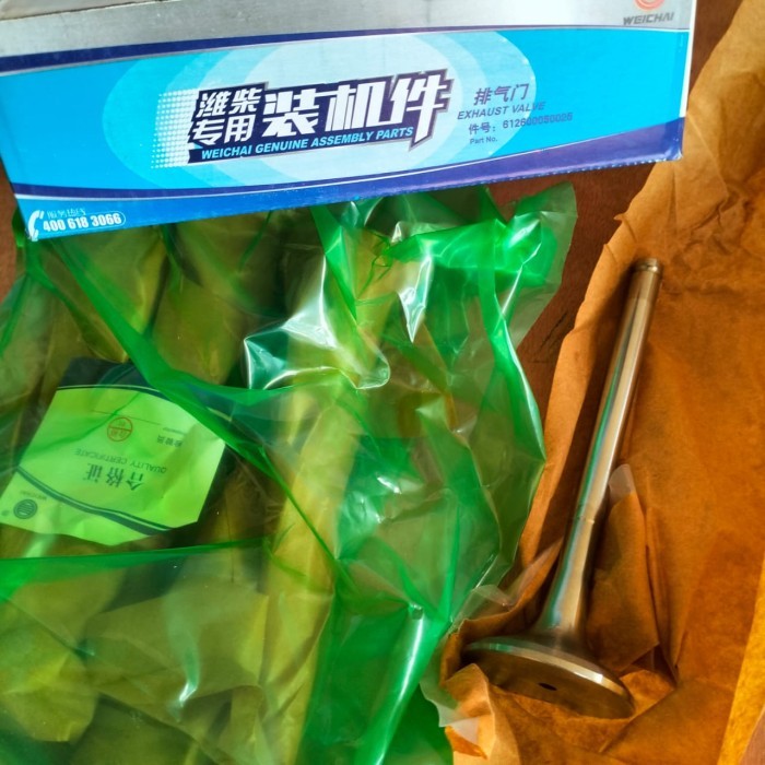 Jual valve in ex Weichai wd615 wp10 wd10 howo shacman Sdlg sinotruk ...
