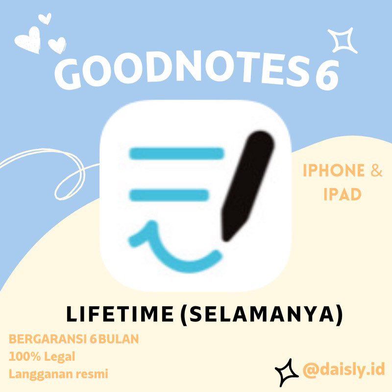 Jual GOODNOTES 6 LIFETIME | Shopee Indonesia