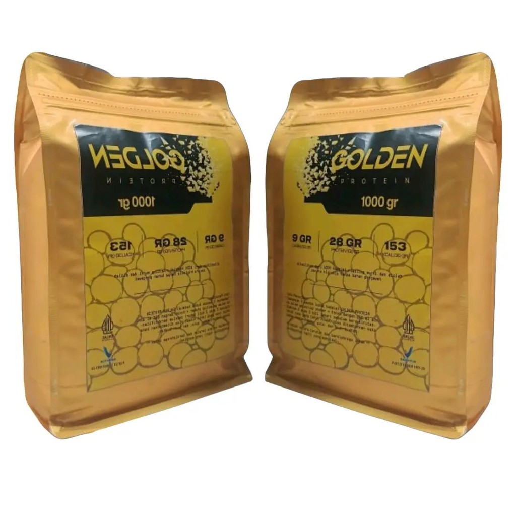 Jual bubuk kedelai GOLDEN PROTEIN_whey protein kedelai murni 2000gram ...