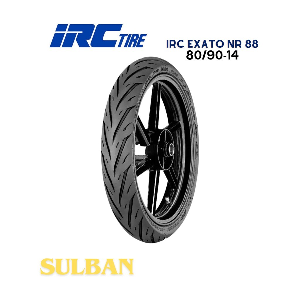 Jual Ban Motor IRC EXATO size 80/90 R14 - Tubeless Ban Belakang Beat ...