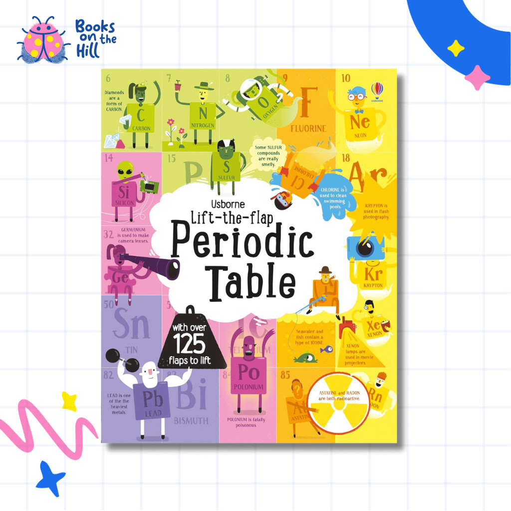 Jual Usborne Lift-the-Flap: Periodic Table | Shopee Indonesia