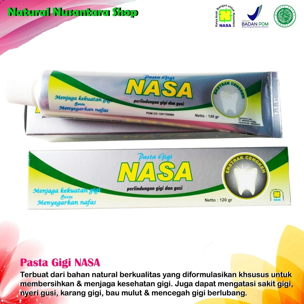 Jual INBUY MART - Pasta Gigi NASA Original Bergaransi | Shopee Indonesia