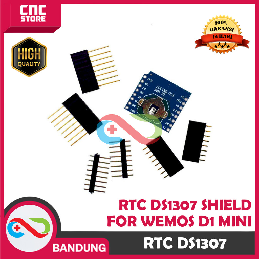 Jual RTC DS1307 SHIELD FOR WEMOS D1 MINI | Shopee Indonesia