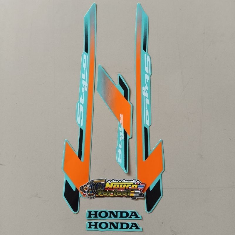 Jual striping honda Stylo 2024 stiker list motor body standar | Shopee ...