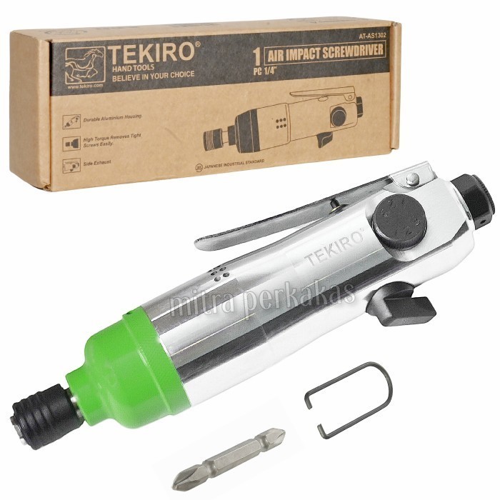 Jual Tekiro Japan Air Impact Screwdriver 1/4 Inch Obeng Angin Kompresor ...