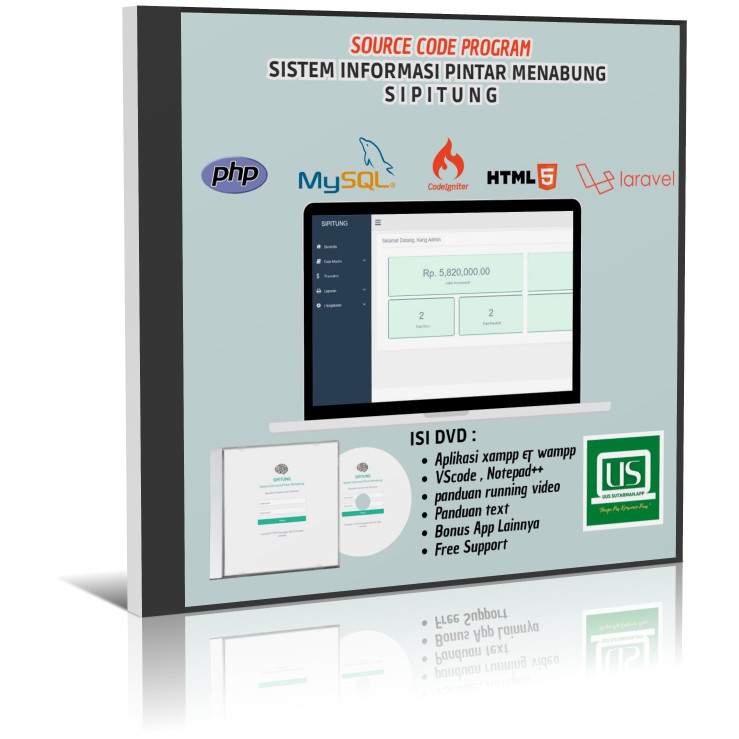 Jual source code Aplikasi pemograman Tabungan Berbasis Web (PHP) | Shopee Indonesia