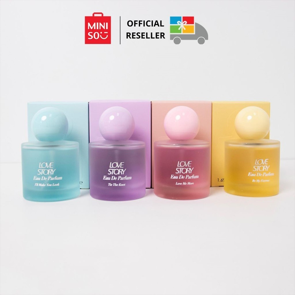Jual MINISO Parfum Wanita Love Story 50ml EDP | Shopee Indonesia