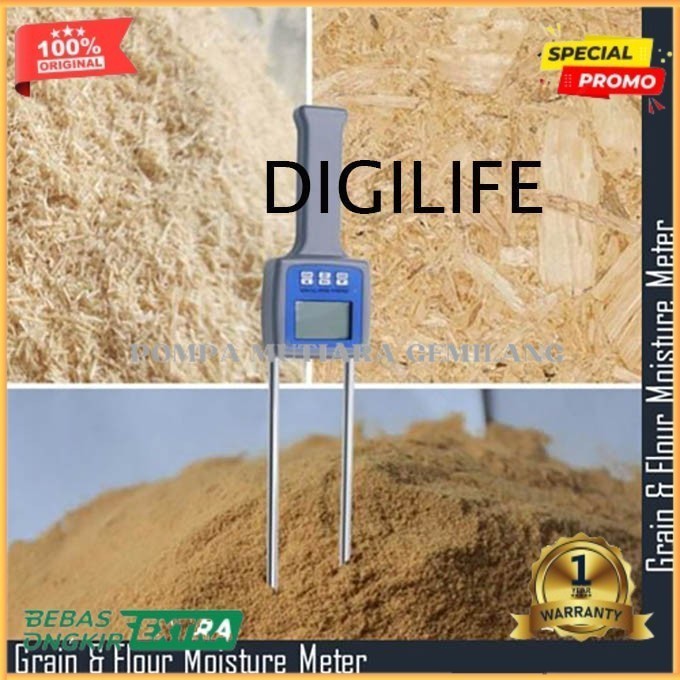 Jual TK100GF Flour Moisture Meter Tepung TK-100GF Powder Wheat MC ...