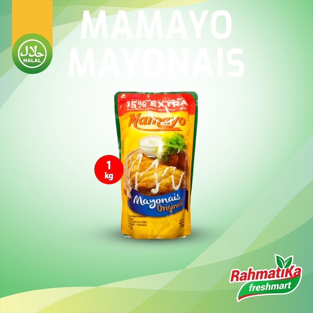 Jual Mamayo Mayonnaise / Mayonais Original 1 Kg | Shopee Indonesia