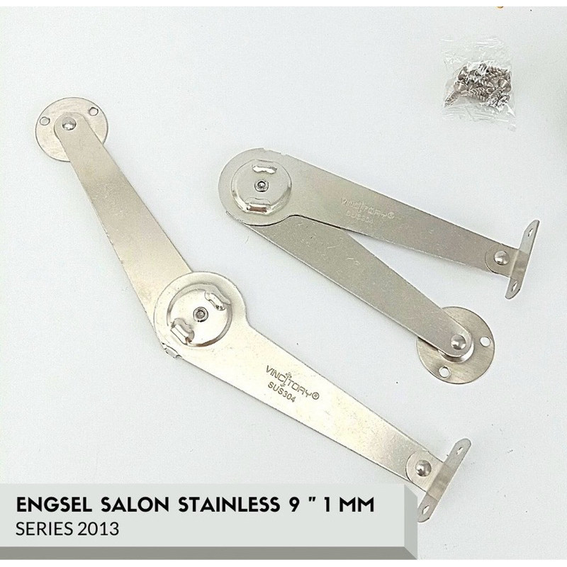 Jual Engsel Salon Stainless Steel 9 inch / Engsel Jendela / Engsel ...