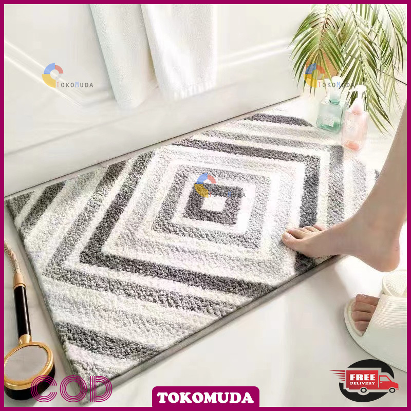 Jual TOKO MUDA Keset kamar Bulu lembut 40x60 Keset Ruang Tamu motif ...