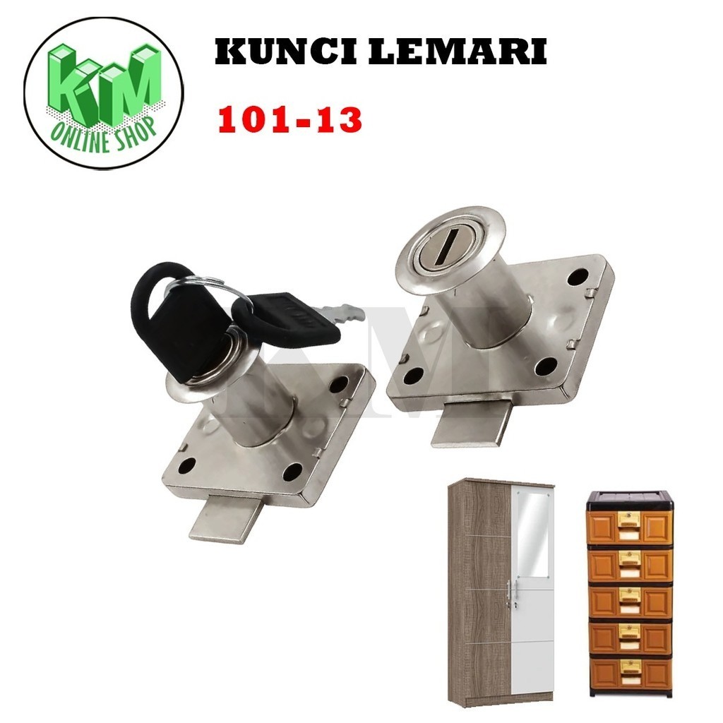Jual Kunci Laci Lemari Kunci Loker Lemari olympic 101 13mm Drawer Lock Camlock Laci Lemari ...