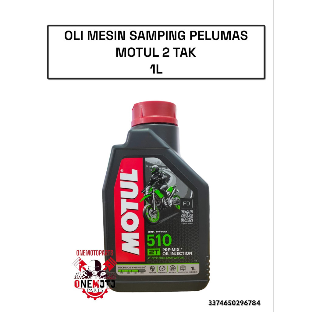 Jual Orimoto - OLI MESIN SAMPING PELUMAS MOTUL 510 2T 2TAK ISI 1 LITER 1L | Shopee Indonesia