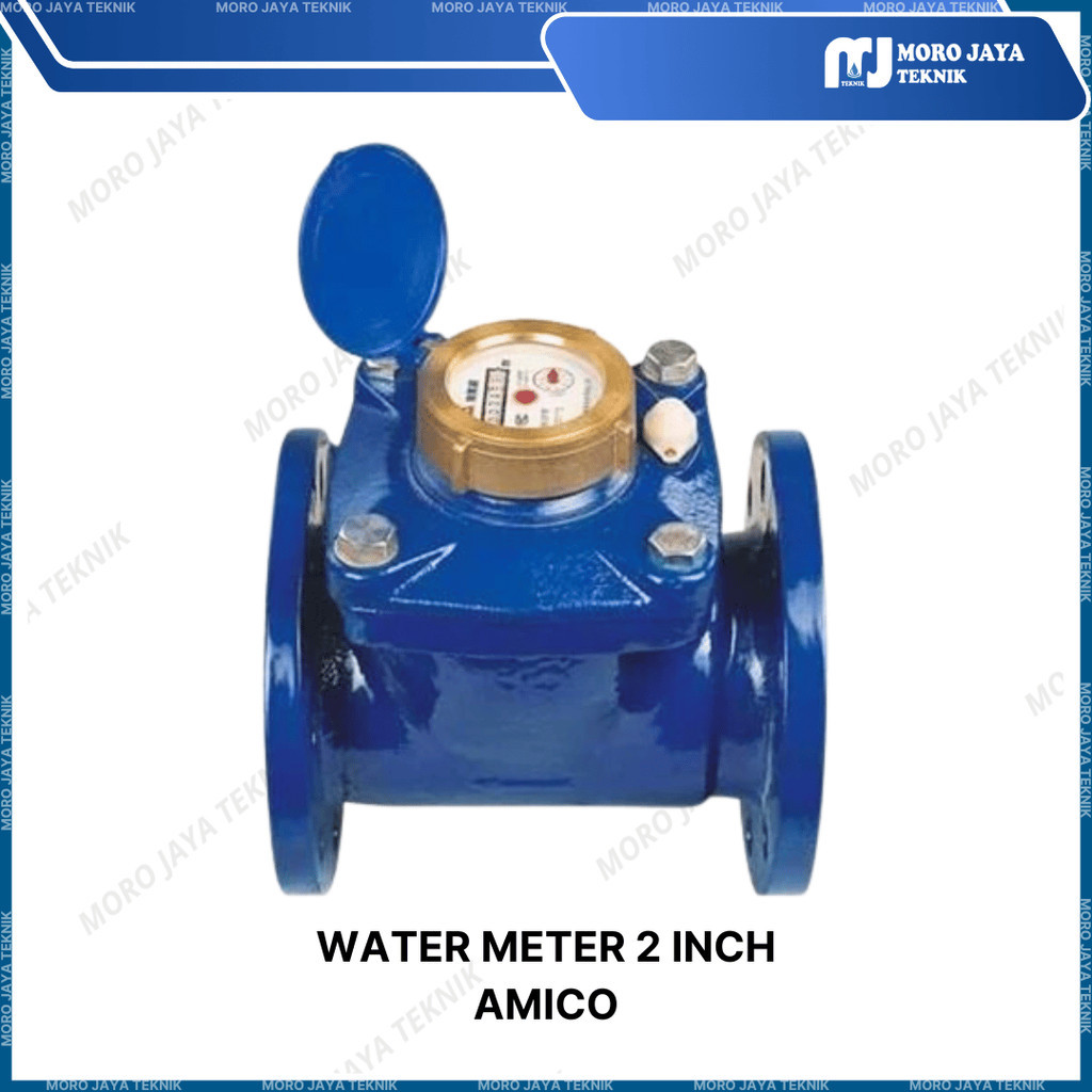 Jual Water Meter 2 inch Amico - Meteran Air - Flow Meter | Shopee Indonesia